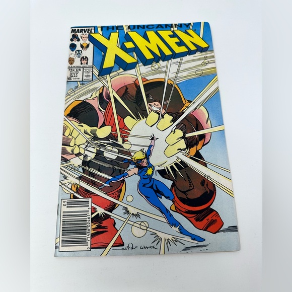 Other | Uncanny Xmen 217 Newsstand Vfnm Xmen Training To Capture Psylocke 1987 | Poshmark